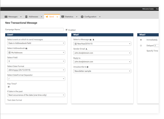 Automatische E-Mails & Autoresponder | Mailpro E-Mailing